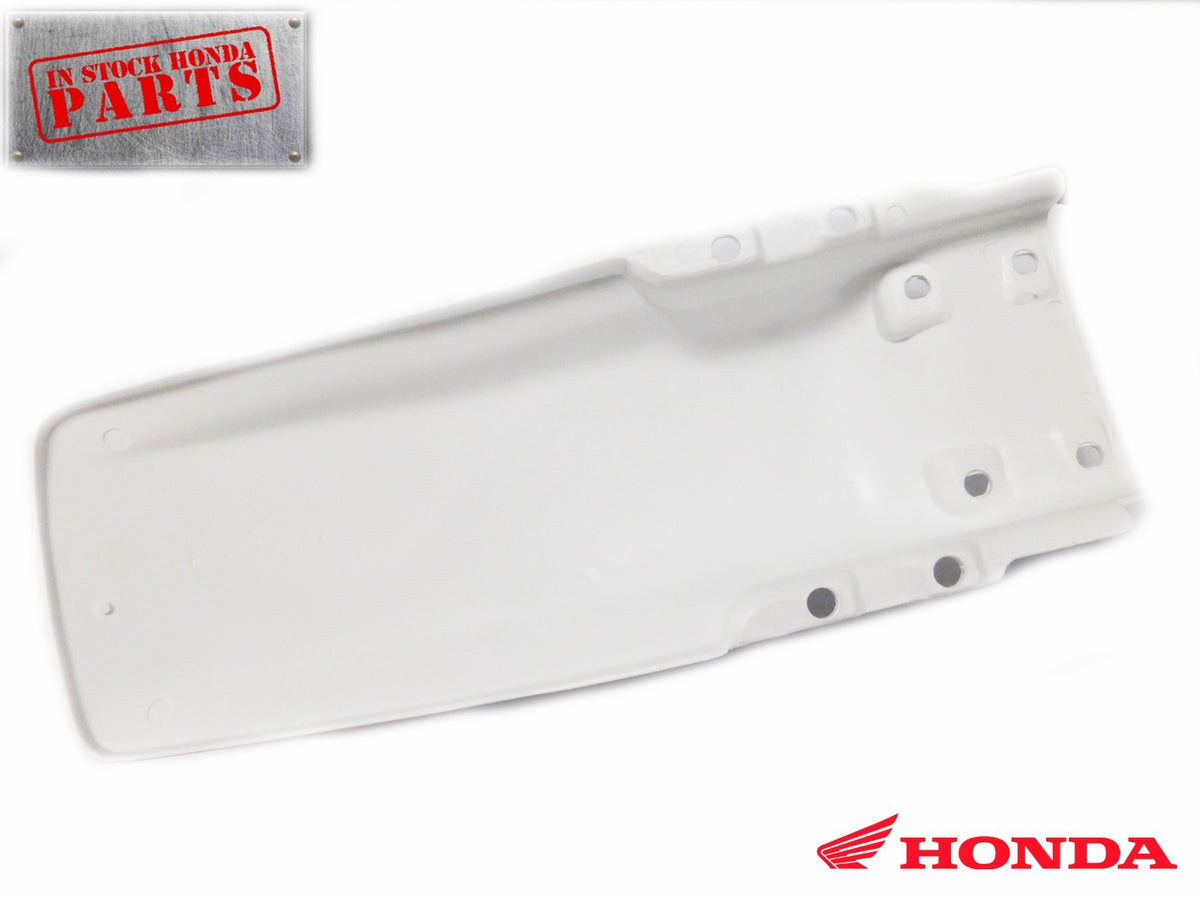 New Genuine Honda Rear Fender Shasta White 1985-2000 XR80 R XR100 R OE ...